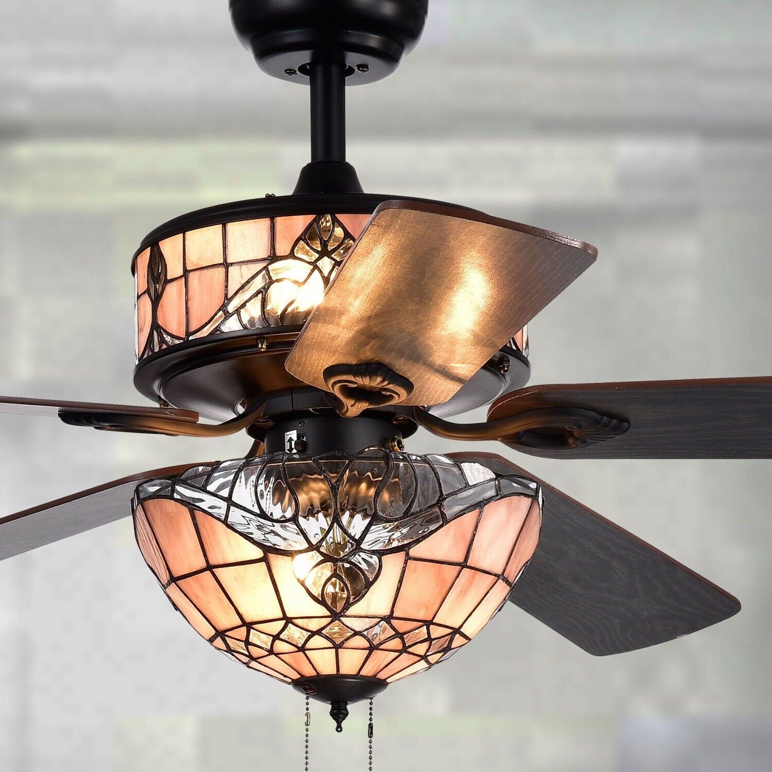 Stained Glass Ceiling Fans – KMFCollectables